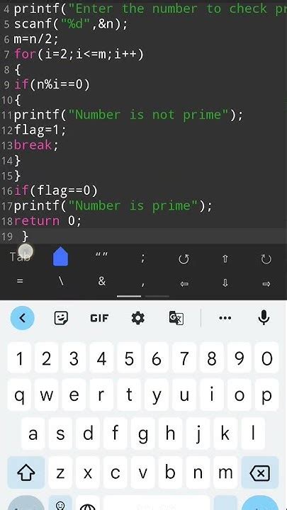 Prime Number Program In C Coding Programming Youtube