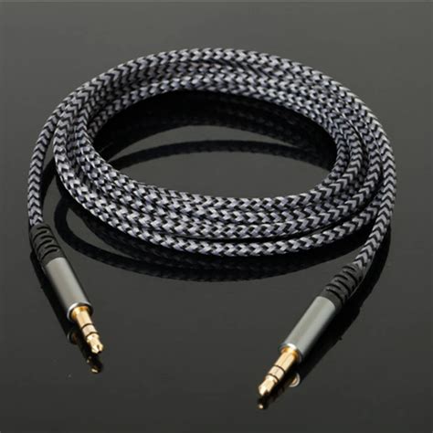 New High Quality Aux Cable Audio Mm To Mm Male To Male Stereo Cable For V Moda Headphone