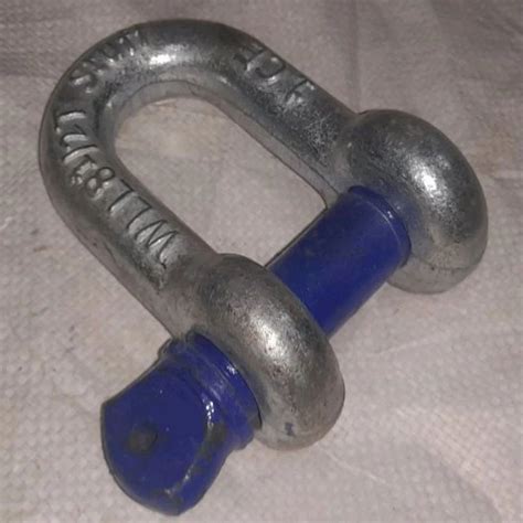 Screw Pin Stainless Steel D Shackle For Crane Fiiting Size 1 2 Inch At Rs 400 Piece In Ghaziabad