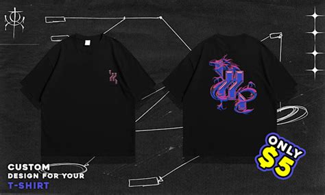 Do Custom Design Tshirt For Your Brand And Clothing By Arefaz Fiverr
