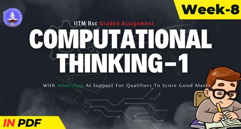 Ct Week 8 Graded Assignments Iit Madras