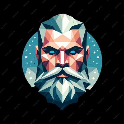 Premium Vector Polygon Human Head