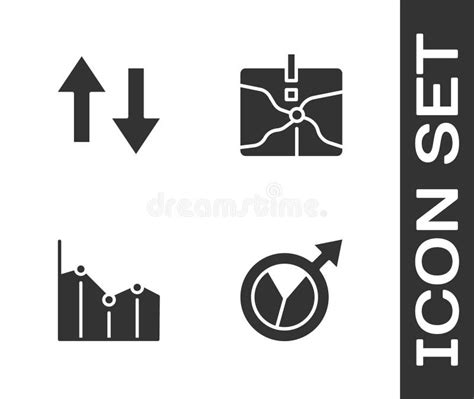 Set Intersection Point Pie Chart Infographic Arrow And Infographic