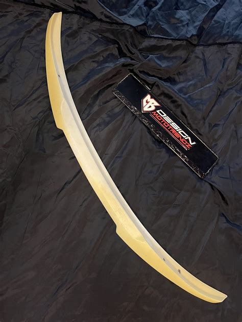 Bmw 5 Series F10 Boot Lip Abs M4 Style Mb Mototrendz