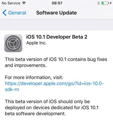 Apple Seeds IOS Beta To Developers