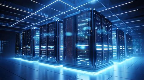 Premium Ai Image Generative Ai Data Center Modern High Technology
