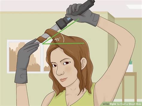 3 Easy Ways To Curl A Short Bob WikiHow Short Curly Bob Hairstyles Long Bob With Curls