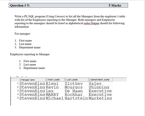 Solved Create A Plsql Subprogram Which Has Two Blocks An