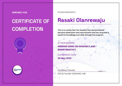 Pdf Webinar Series On Genomics And Bioinformatics