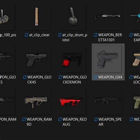 Weapons Packs Fivem Etsy
