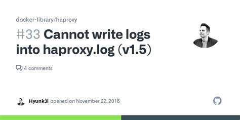 cannot write logs into haproxy log v1 5 · issue 33 · docker library