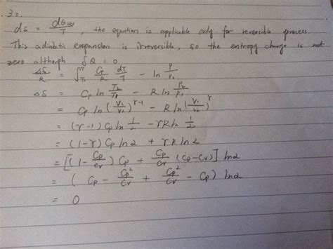 Irreversible Adiabatic Process Is The Entropy Change Zero
