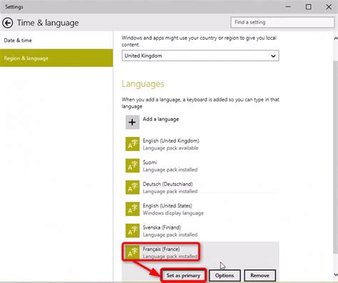 Add Remove And Change Display Language In Windows Tutorials
