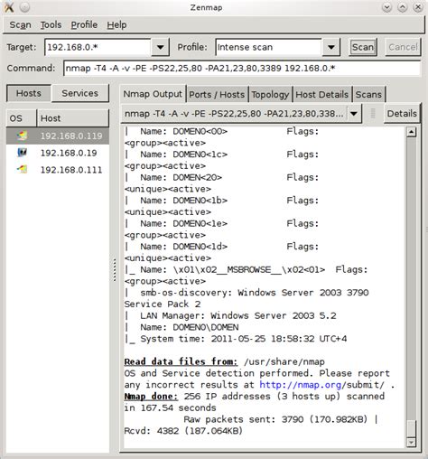zenmap gui