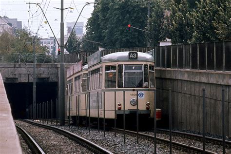 Франкфурт на Майне Duewag B4 № 1808 — Фото — Городской электротранспорт