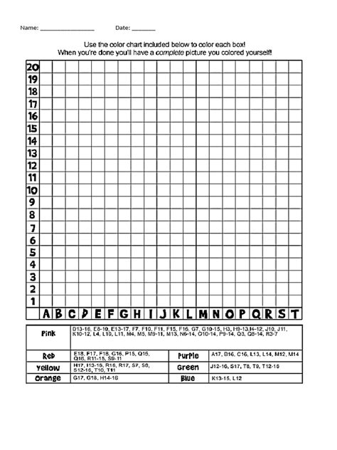 Color Grid Pdf