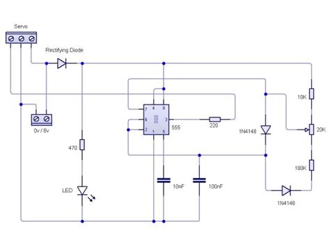 Control A Servo Motor Without Programming Make Electronic Circuit Projects Electronic