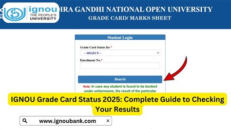 Ignou Assignment Submission Status 2025 Updated Check Marks Percentage