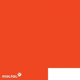 Mactac MACal Gloss Red Orange Mm Amari Plastics