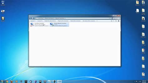 Set Up Network Bridge Windows 7 Youtube
