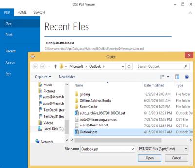 Open Archive PST Files Using Free OST PST Viewer Software