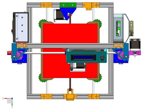 Prusa I3 3d打印机 Step 模型图纸下载 懒石网