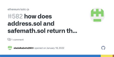 how does address sol and safemath sol return the same bytecode · issue