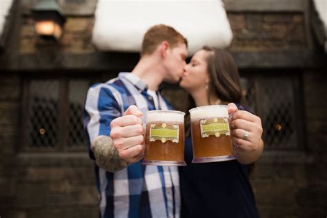 Engagement Photos At The Wizarding World Of Harry Potter PS Love