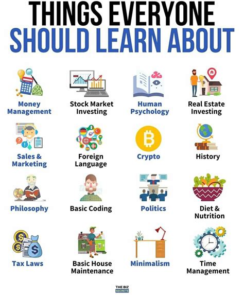 Things Everyone Should Learn About New Things To Learn Skills To