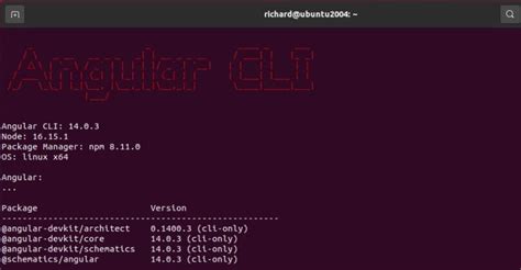 Install Angular Cli On Ubuntu A Step By Step Guide Geek Rewind