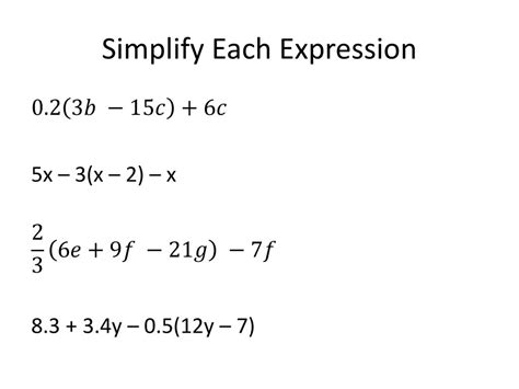 Algebraic Expressions - ppt download