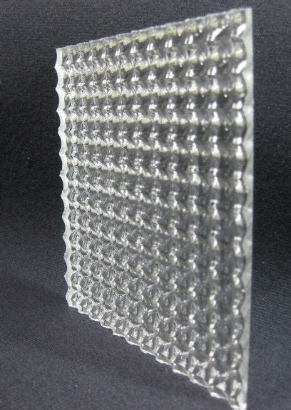 Prismatic Pattern A15 Conical Prism Acrylic Lens Quantity 8 Primelights