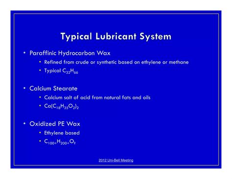 Lubricating Rigid Pvc Pipe Formulations Current Issues And Options Pdf