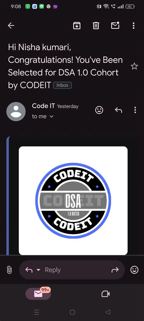 Nisha Kumari On Linkedin Dsacohort Codeit Datastructure Algorithm Problemsolving Codingskills