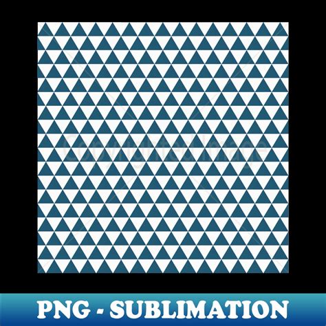 Dark Blue Geometric Triangle Pattern Abstract Minimal Design Inspire