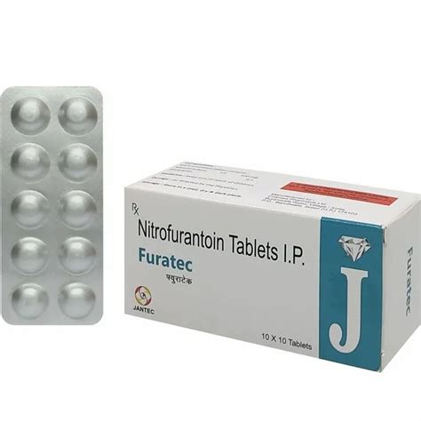 Nitrofurantoin 100 Mg Tablets At ₹ 8990stripe Nitrofurantoin Tablet