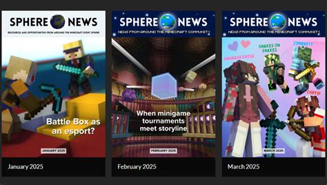 Sphere News News From Around The Minecraft Community