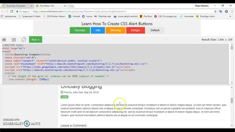 Aplicar Master Template A Un Proyecto Intraweb Bootstrap Youtube