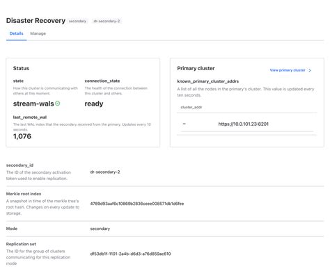 monitor enterprise replication vault hashicorp developer