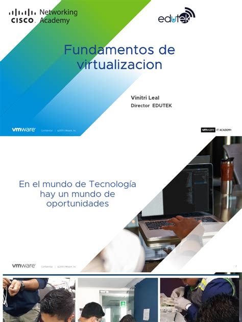 Cloud And Virtualization Concepts 2 Pdf V Mware Computación En La Nube
