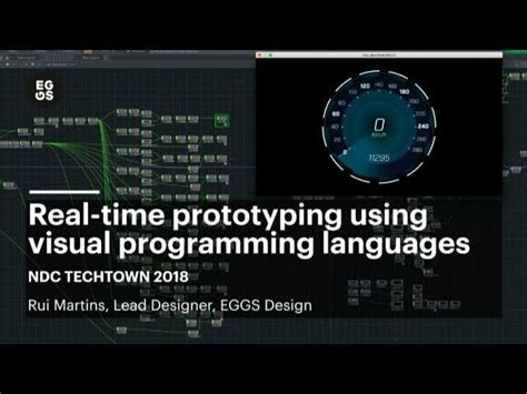 NDC Conferences Talk Real Time Prototyping Using Visual Programming Languages From NDC