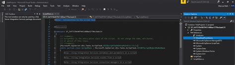Load A Custom Assembly In Sql Server Integration Services Ssis Script