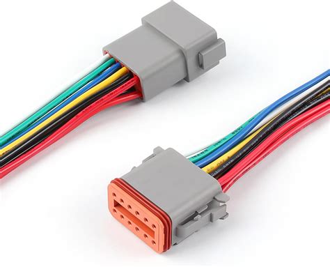 Newdeli Deutsch 12 Pin Connector Kit Waterproof Electrical