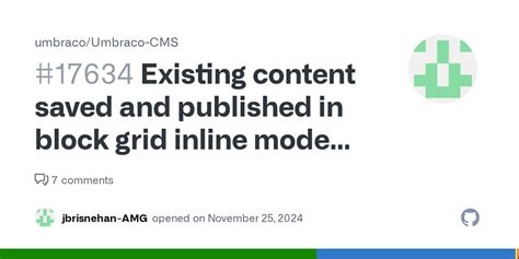 Existing Content Saved And Published In Block Grid Inline Mode Not Saving · Issue 17634