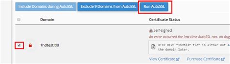 How To Install Free Ssl Via The Cpanel Autossl Feature Philmorehost