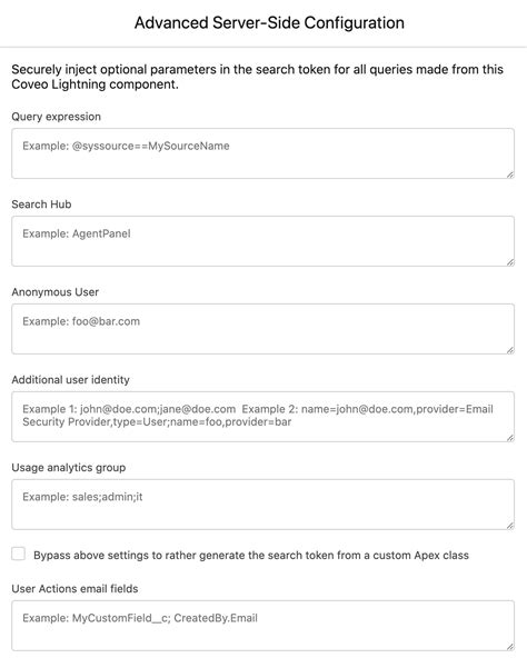 add server side coveo lightning component configuration coveo for