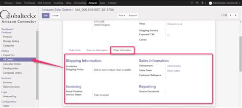 Odoo Amazon Connector Odoo Integration With Amazon Odoo Amazon
