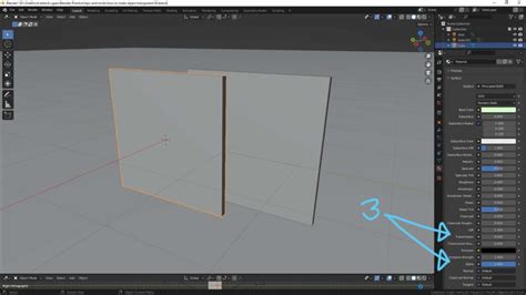 How To Make Object Transparent In Blender