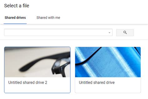 How To Show A List Of Shared With Me Files In Google Picker Stack