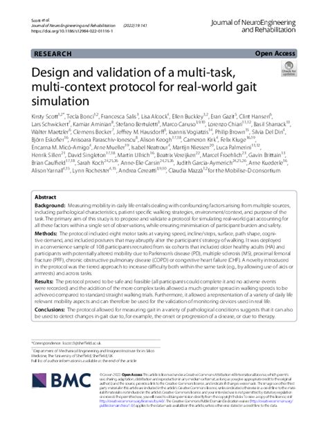 Pdf Design And Validation Of A Multi Task Multi Context Protocol For